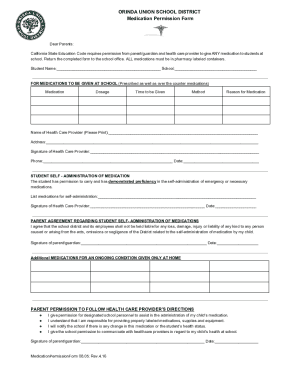 Fillable Online School Nursing Forms - Ohio Department of Health Fax ...