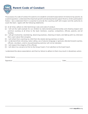 Fillable Online Parent Code of Conduct - Wirral Grammar School for Boys ...