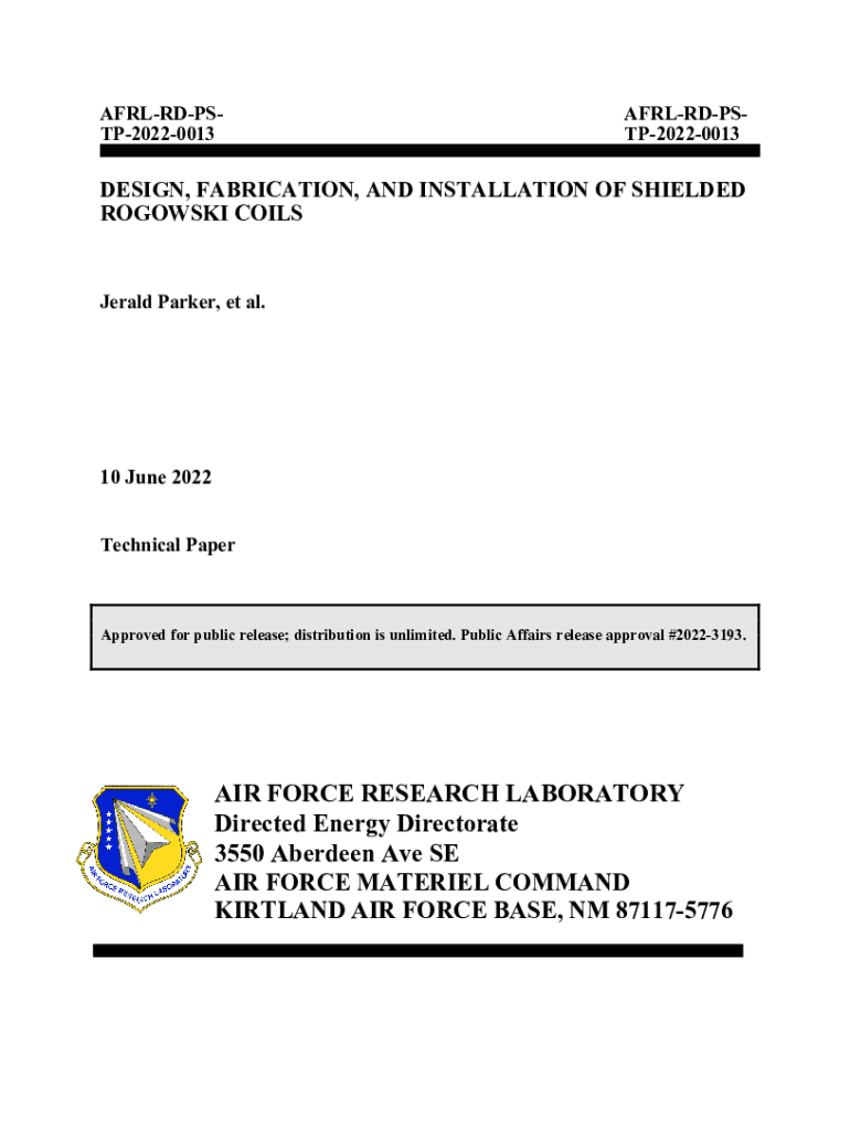 Fillable Online Design, Fabrication, and Installation of Shielded ...