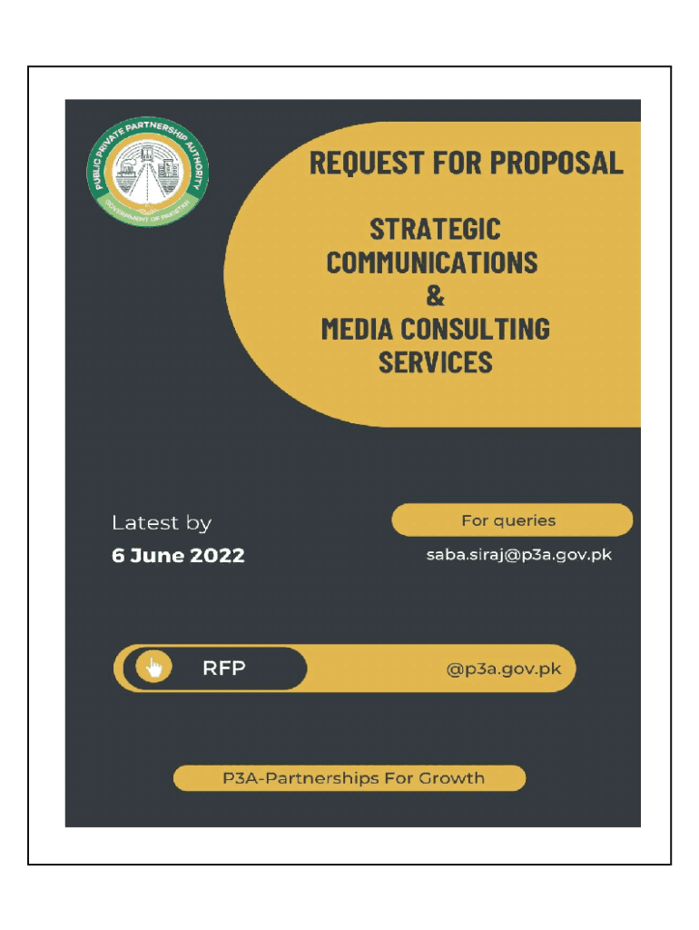Fillable Online Sample RFP to Develop a Communications Strategy Fax ...