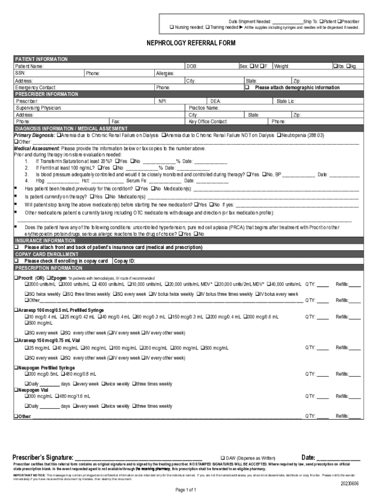 Fillable Online Acaria Health - VA-CT-Nephrology Referral Form ...