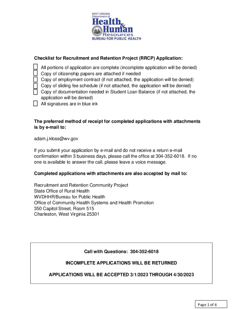 Fillable Online dhhr wv All portions of application are complete ...