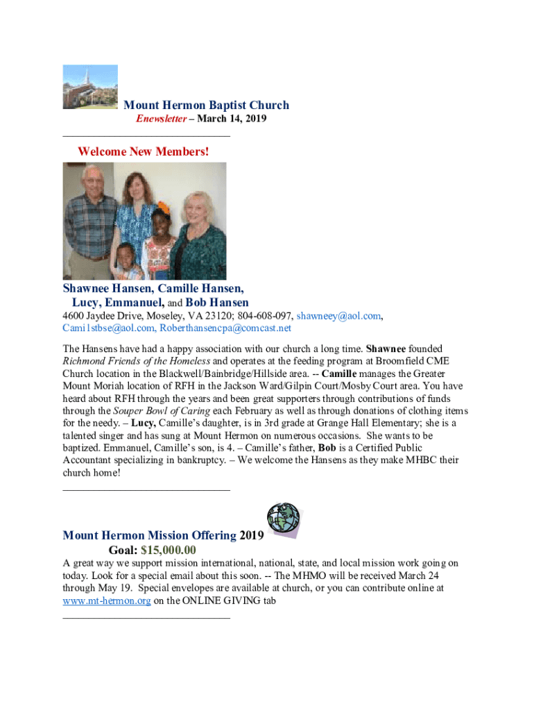 Fillable Online Lucy, Emmanuel, and Bob Hansen Fax Email Print - pdfFiller