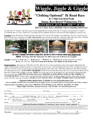 Fillable Online Wiggle, Jiggle & Giggle Fax Email Print - pdfFiller