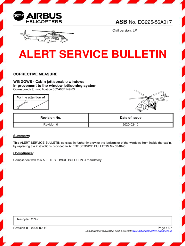 Fillable Online TRANSMITTAL SHEET HC-ASB-30-358 Anti-ice Fax Email ...