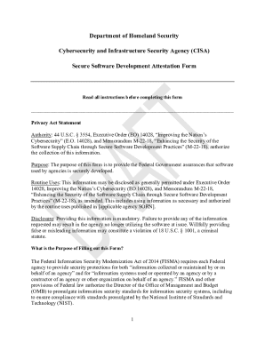 Fillable Online Secure Software Self-Attestation Common Form Fax Email ...