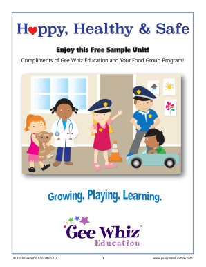 Fillable Online Enjoy this Free Sample Unit! Fax Email Print - pdfFiller