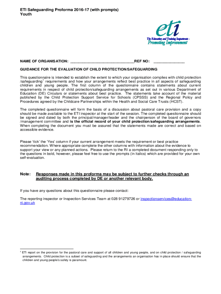 Fillable Online Safeguarding quiz answer sheet Fax Email Print - pdfFiller