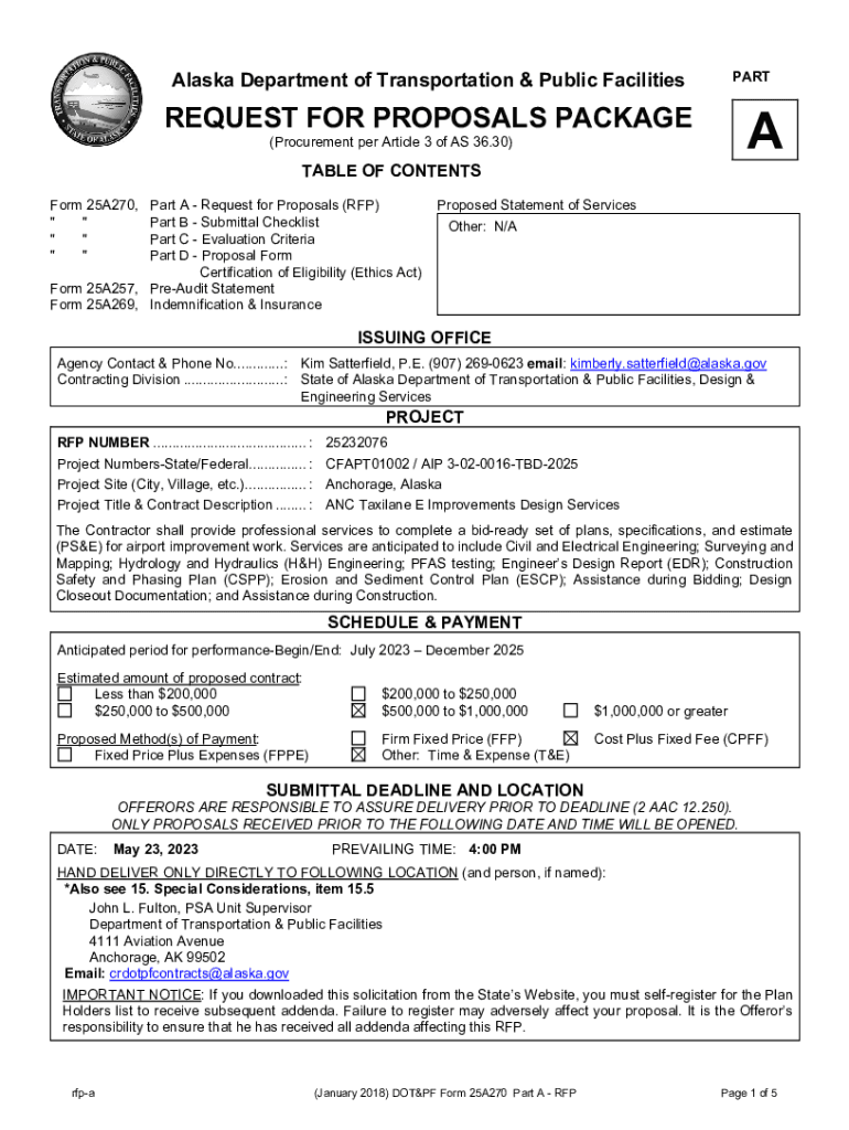 Fillable Online dot alaska : Kim Satterfield, P Fax Email Print - pdfFiller