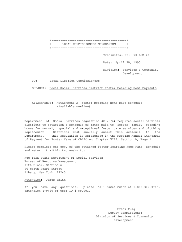 Fillable Online onlineresources wnylc 93 ADM-003 -Child Care and ...