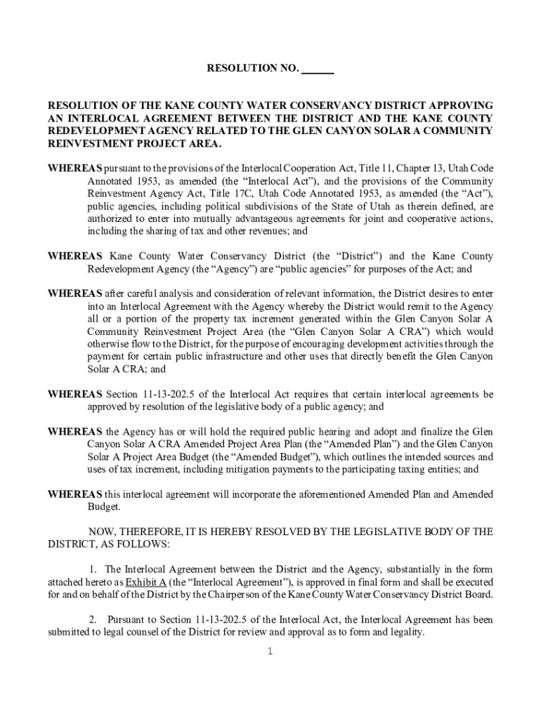 Fillable Online Kane County Water Conservancy DistrictDeveloping and ...