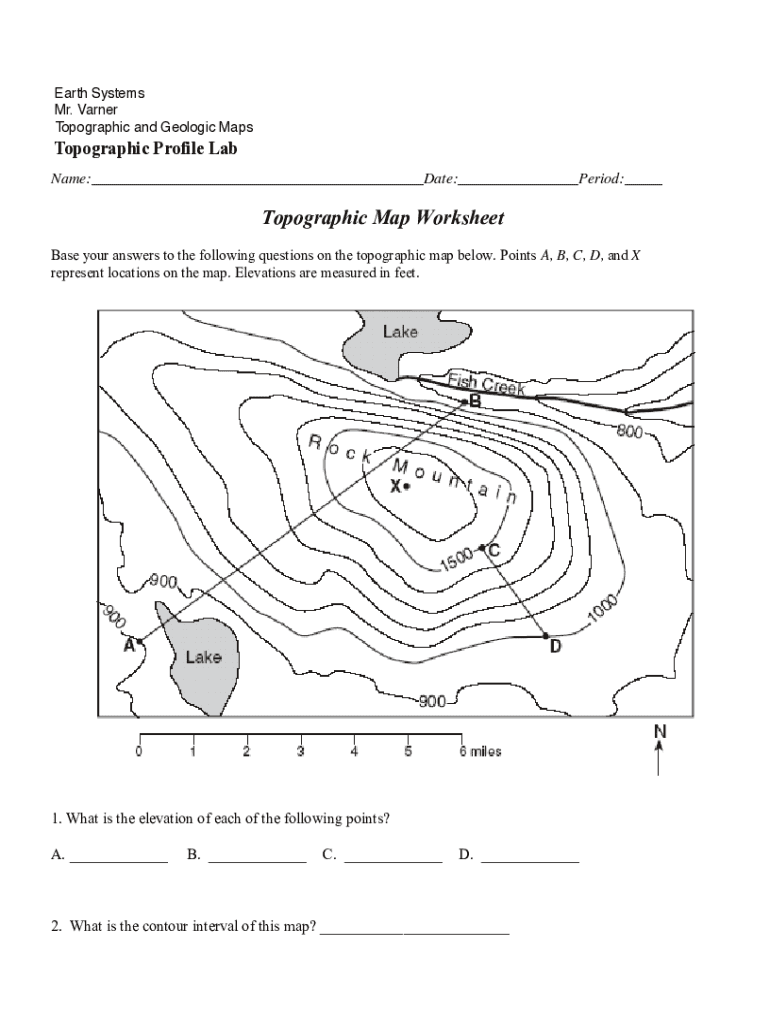 Fillable Online Lab 01: Earth Systems and Earth's Four Spheres Fax ...
