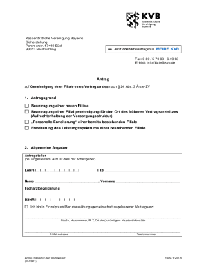 Ausfüllbar Online KVB -FORM-ausgelagerte-Praxisraeume-Erklaerung.pdf ...