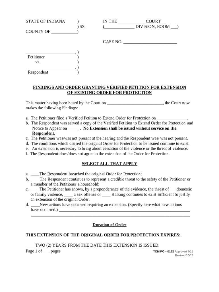 Self-Service Legal Center: Getting a Protection Order Doc Template ...