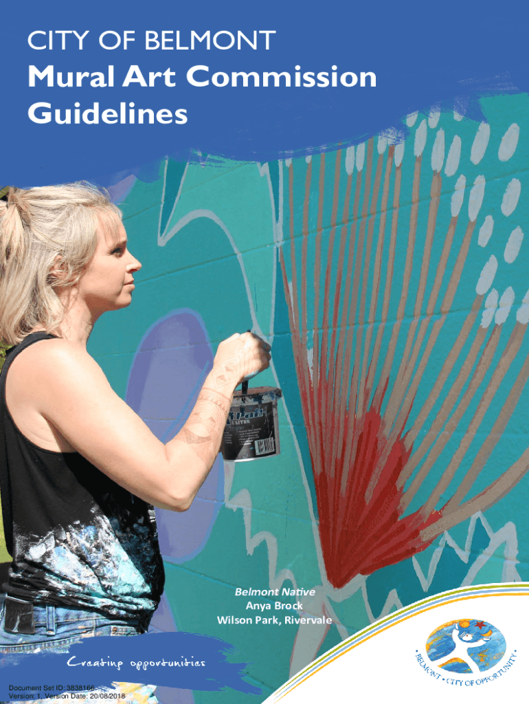 Fillable Online ECM3838166v1Community Wellbeing - Forms - Mural Art ...