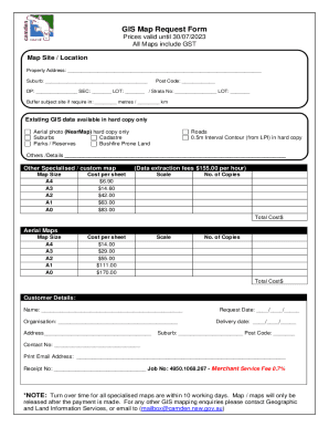 Fillable Online GIS Map Order Form - 2022-2023.doc Fax Email Print ...