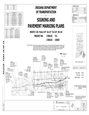 Fillable Online Standard Drawings - INDOT Fax Email Print - pdfFiller