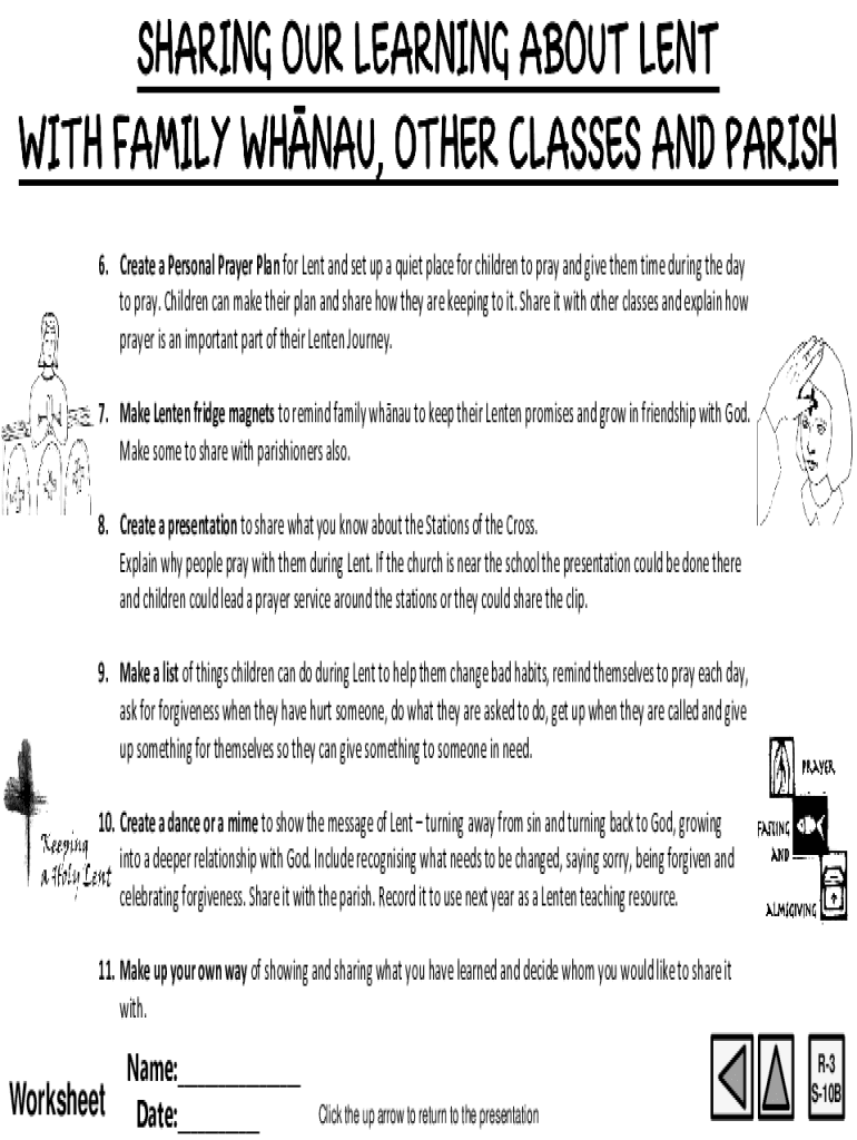 Fillable Online One Simple Way to Create A Powerful Prayer Plan Fax ...