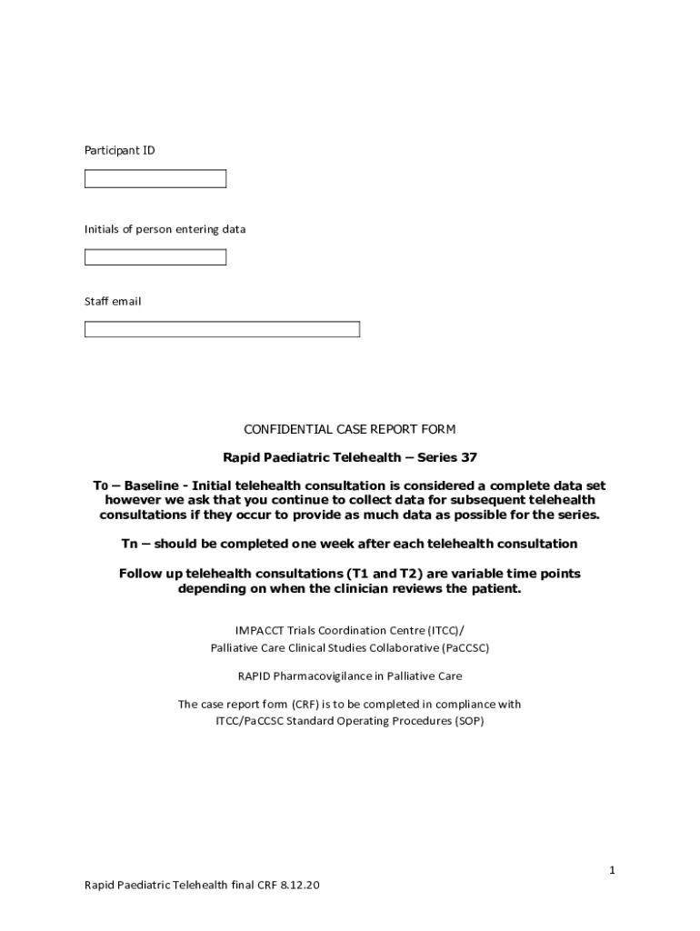 Fillable Online Completion of Recommended Tests and Referrals in ...