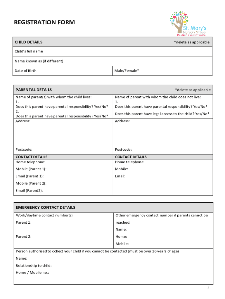 Fillable Online 0067E - Form 1: Report to Child Abuse Register Fax Email Print - pdfFiller