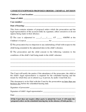 Fillable Online Criminal Division Forms Fax Email Print - pdfFiller