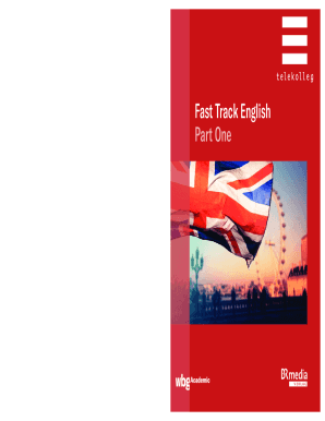 Fillable Online Fast Track English Fax Email Print - pdfFiller