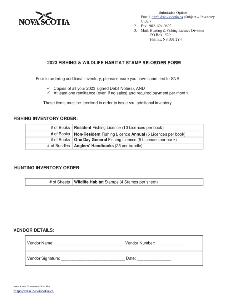 Fillable Online Hunting Licence Re order Form Fax Email Print PdfFiller fillable-online-hunting-licence-re-order-form-fax-email-print-pdffiller