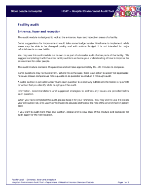 Fillable Online Universal Design Self-Audit Tool for Early Learning and ... Fax Email Print ...