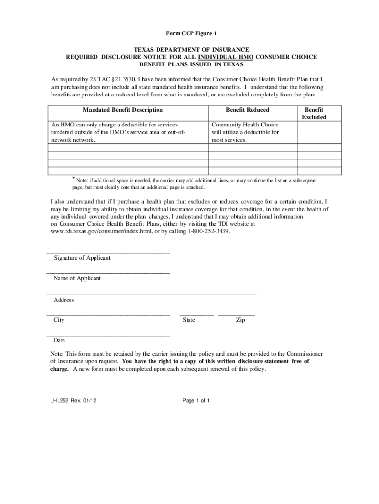 Completable En línea Fillable Online tdi texas Form CCP/Figure 1 ...