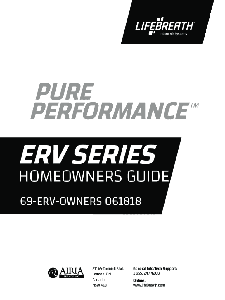 Remplissable En Ligne erv series - installation guide Fax Email ...