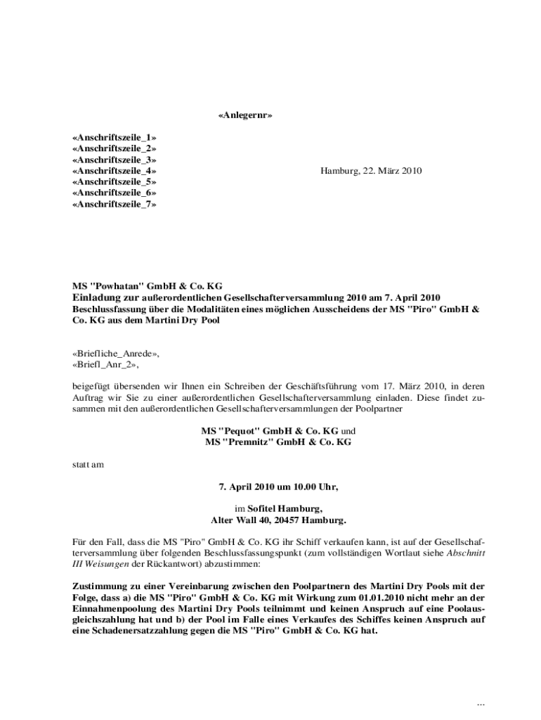 Ausfüllbar Online Hamburg, 22 Fax Email Drucken - pdfFiller