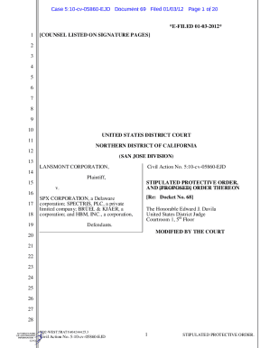 Fillable Online HONORABLE TODD W. ROBINSON UNITED STATES ... Fax Email ...