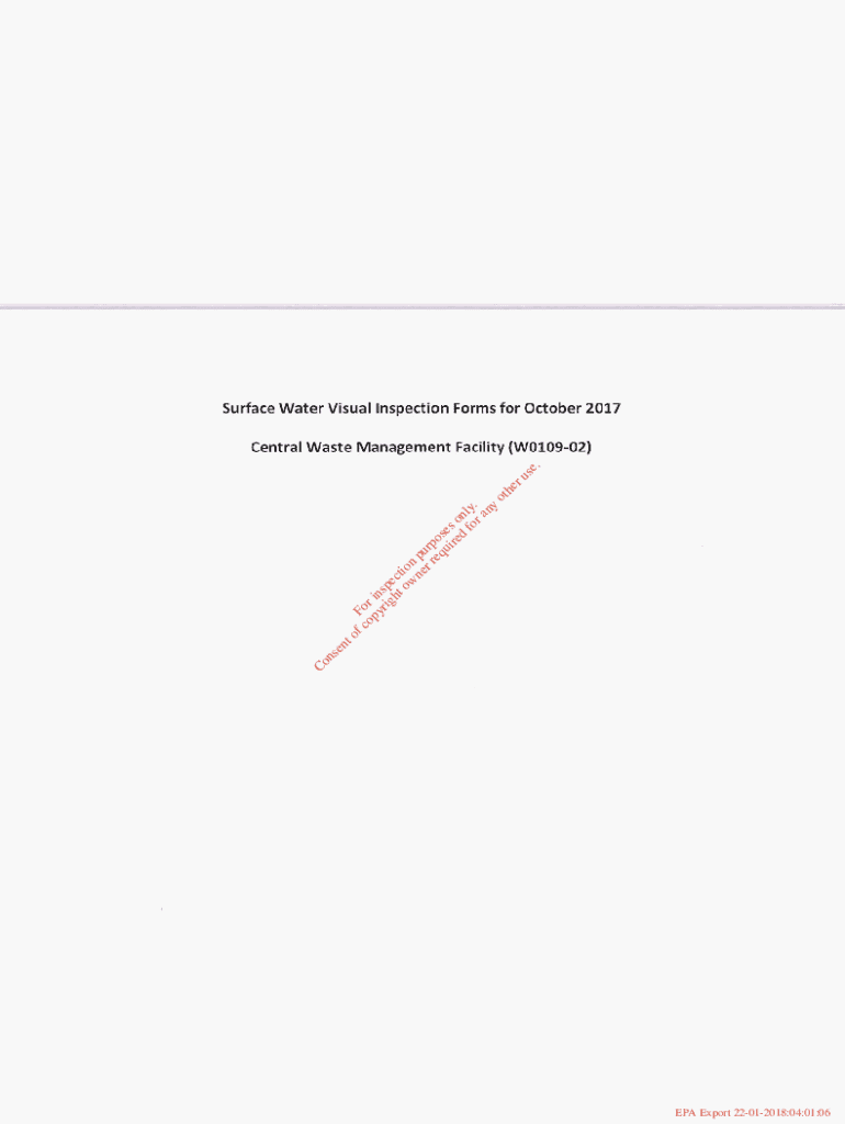 Fillable Online Affidavit of Completion of Visual Inspection Fax Email ...