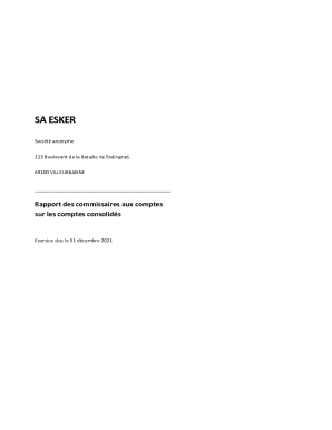 Remplissable En Ligne SA ESKER Fax Email Imprimer - pdfFiller