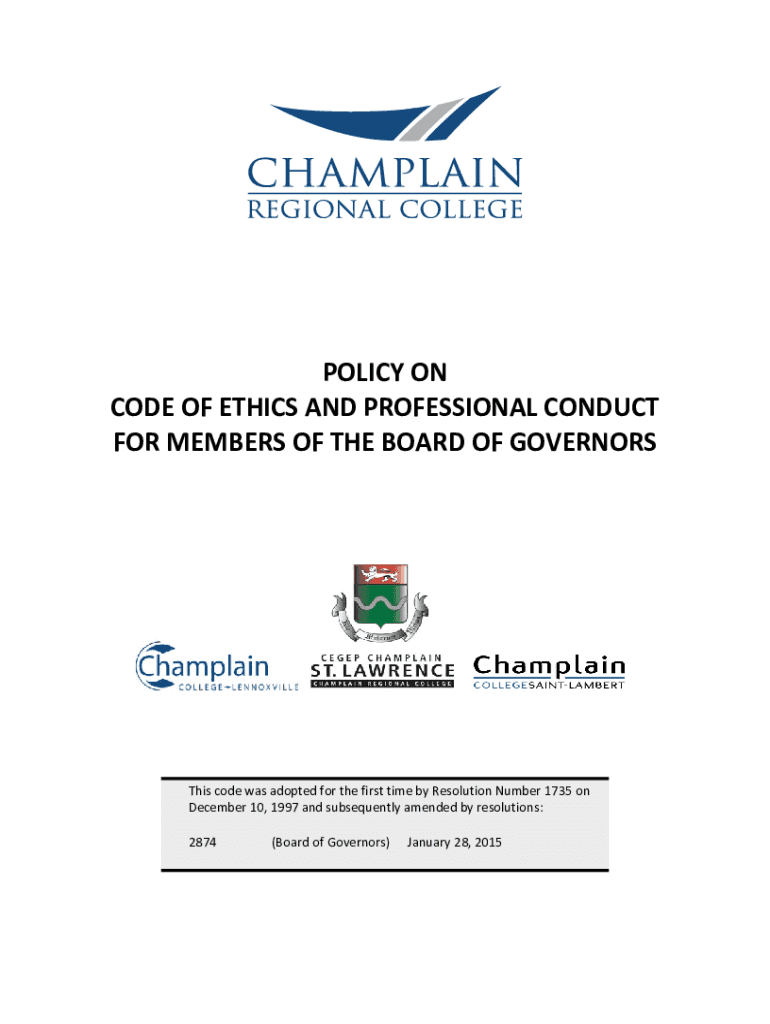 Fillable Online Code-of-Ethics-and-Professional-Conduct-for-Members-of ...