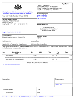 Fillable Online Standard Commodities Contract Template Fax Email Print ...