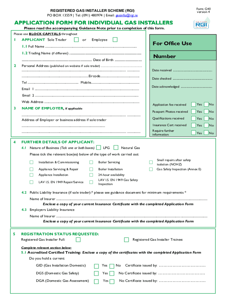 Fillable Online Guidance Note for Application Form Fax Email Print ...