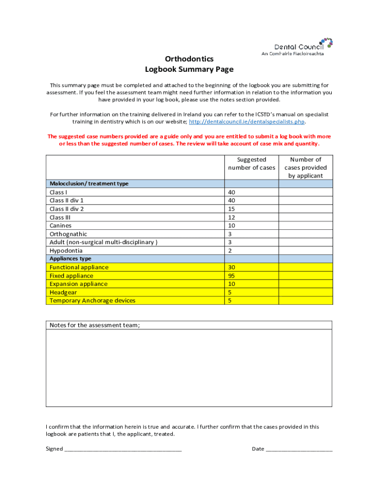 Fillable Online Integrated End-point assessment plan for Orthodontic ...