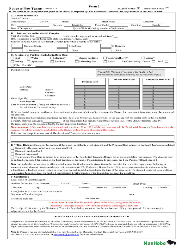 Fillable Online Residential Tenancies Branch Forms Fax Email Print ...