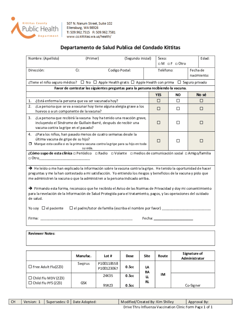 Completable En línea 2019 Flu Intake Form in Spanish. Patient Intake ... Completable En línea 2019 Flu Intake Form in Spanish. Patient Intake ...