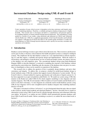 Fillable Online cgi cse unsw edu Incremental Database Design using UML-B and Event-B Fax Email ...