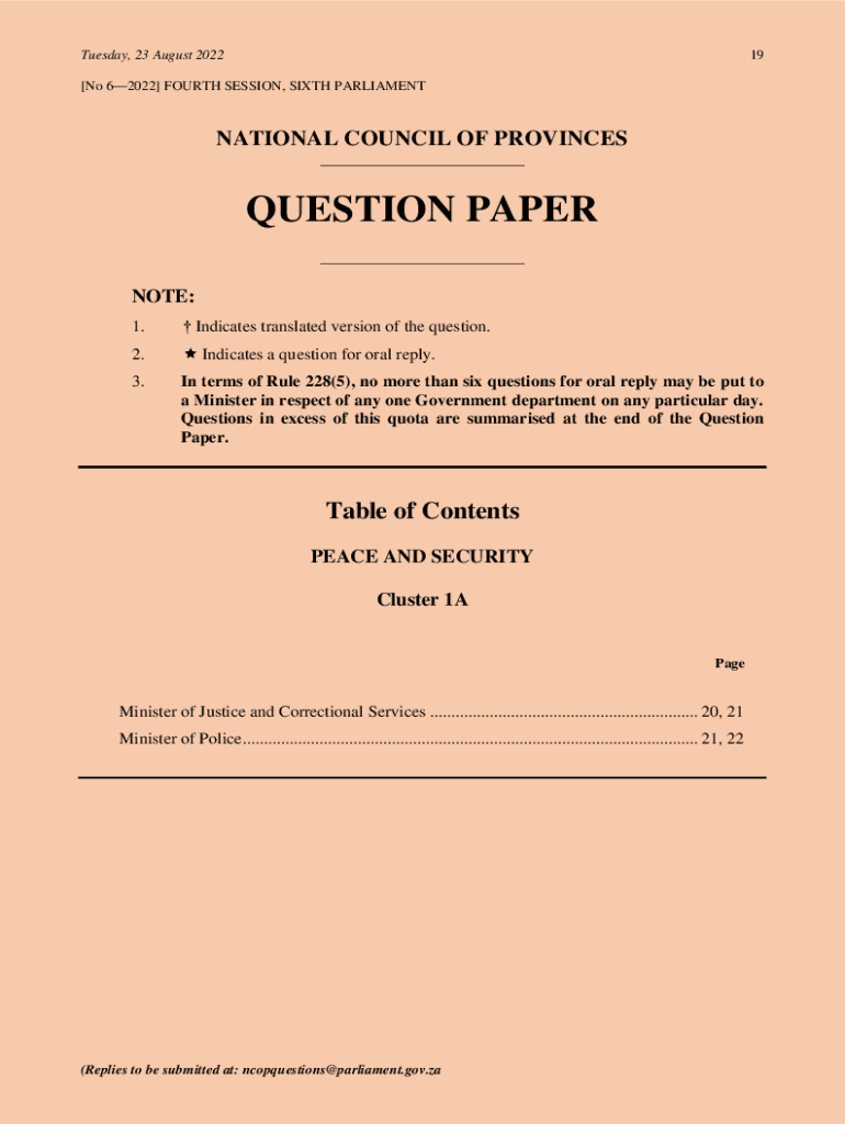 Fillable Online No. 6 - Questions Fax Email Print - pdfFiller