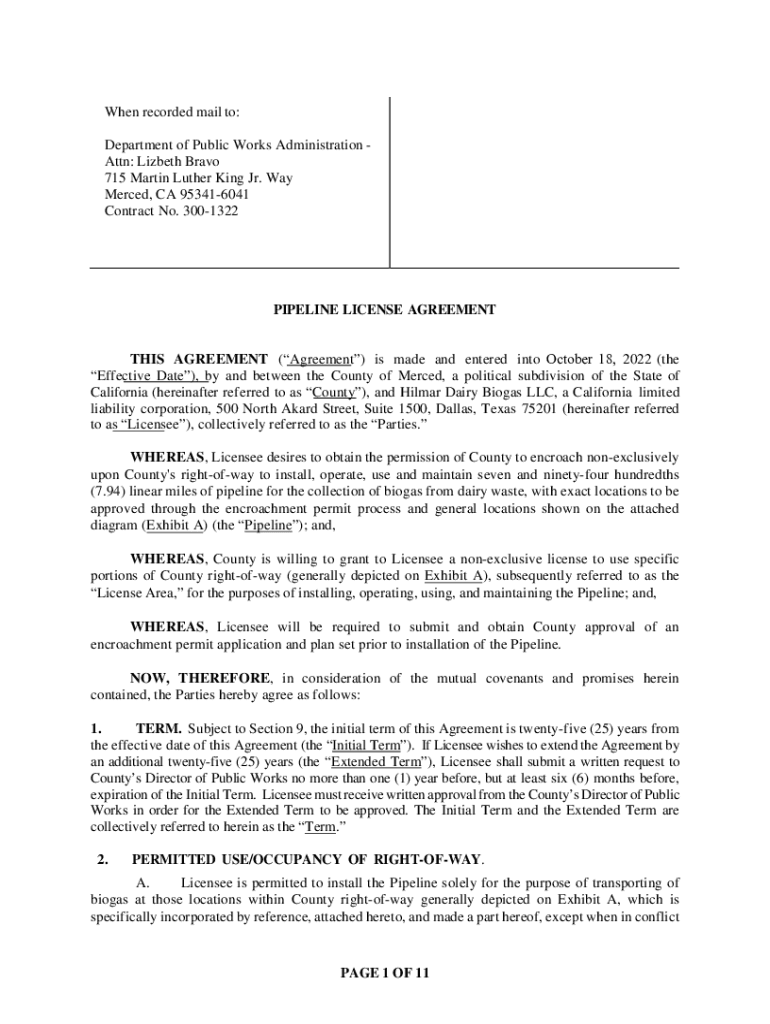 Fillable Online web2 co merced ca PAGE 1 OF 11 When recorded mail to ...