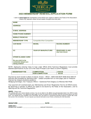 Fillable Online New Member Forms Fax Email Print - pdfFiller