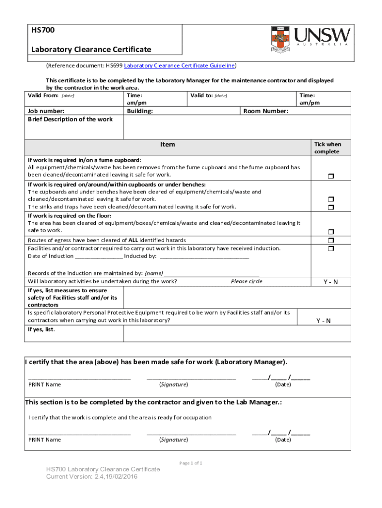 Fillable Online lab record certificate Doc Template Fax Email Print ...