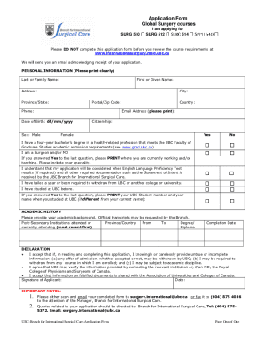 Fillable Online Please DO NOT complete this application form before you ...