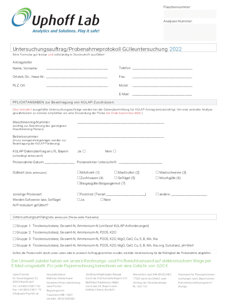 Ausfüllbar Online Bitte Formular gut lesbar und vollstndig in ...