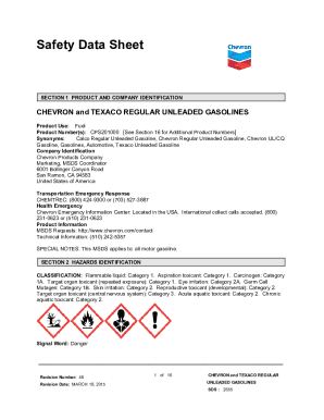 Fillable Online gasoline-all-grades.pdf - Safety Data Sheet Fax Email ...