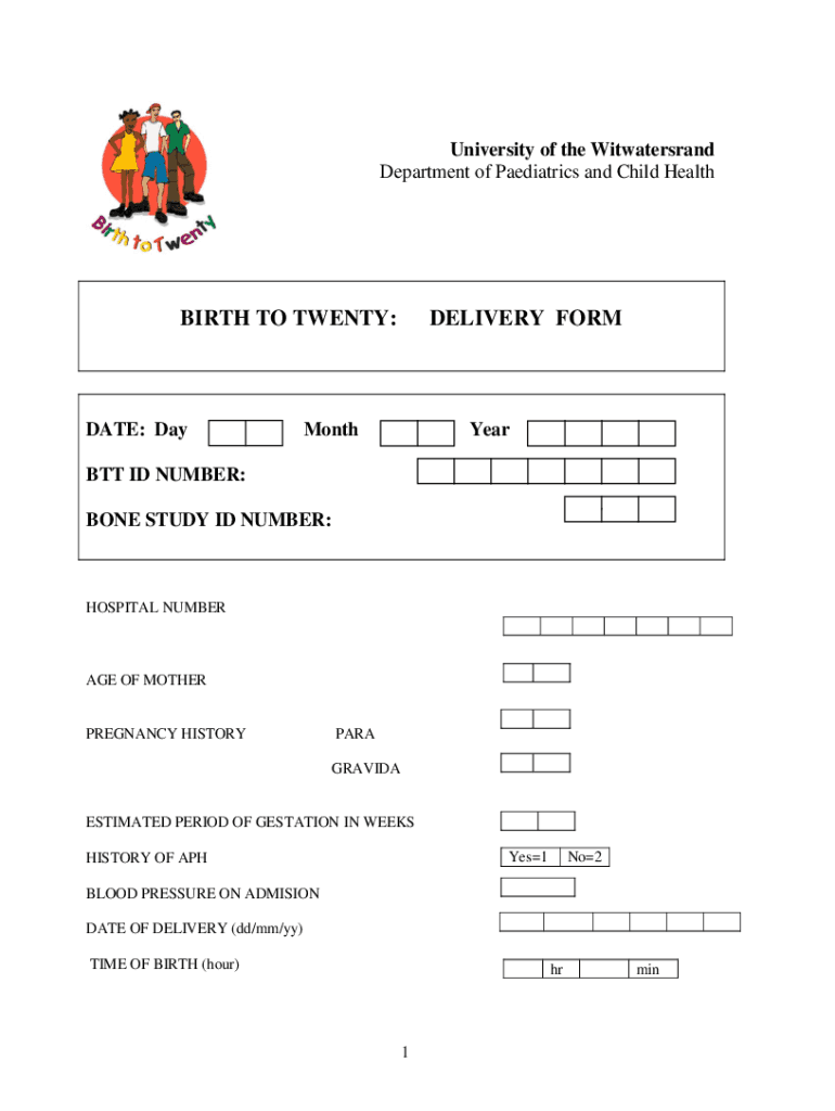 Fillable Online Delivery Form.pdf Fax Email Print - pdfFiller