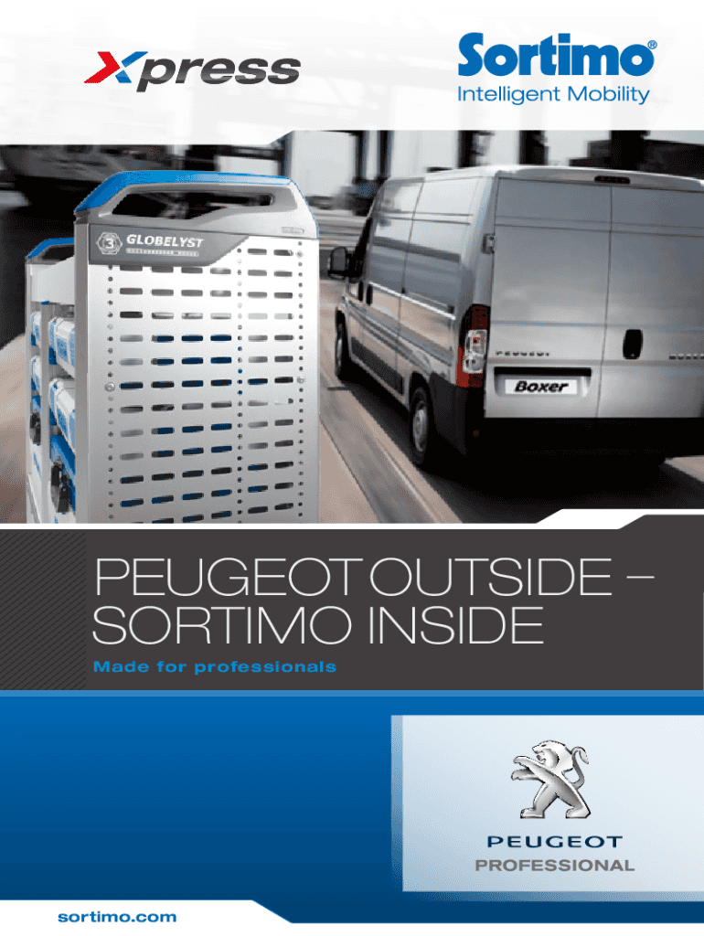 Fillable Online Peugeot - van racking, vehicle decals, mobile work ...